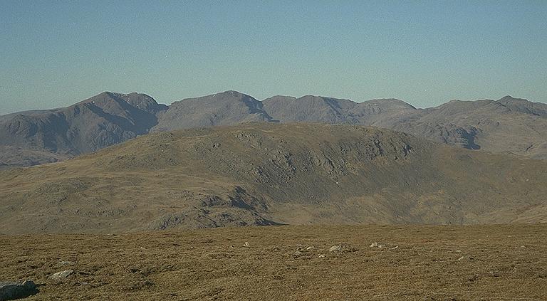 Scafells from Brim Fell - Large Photo